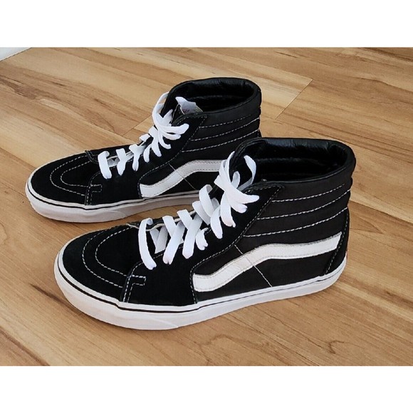 Vans | Shoes | Vans Old Skool Sk8 Hi Top Suede Canvas Shoe Sneaker W 8 ...